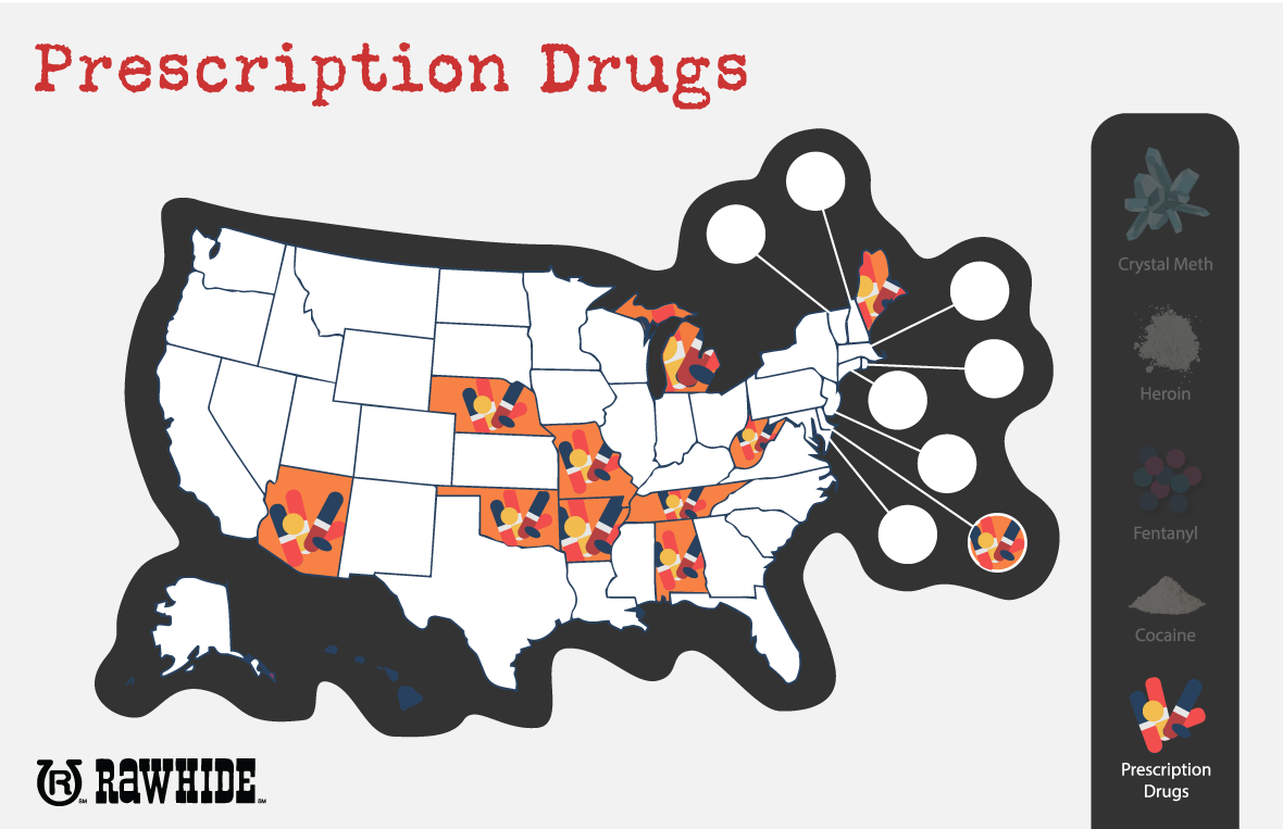 Growing Illicit Drug Use In All 50 States [MAP]